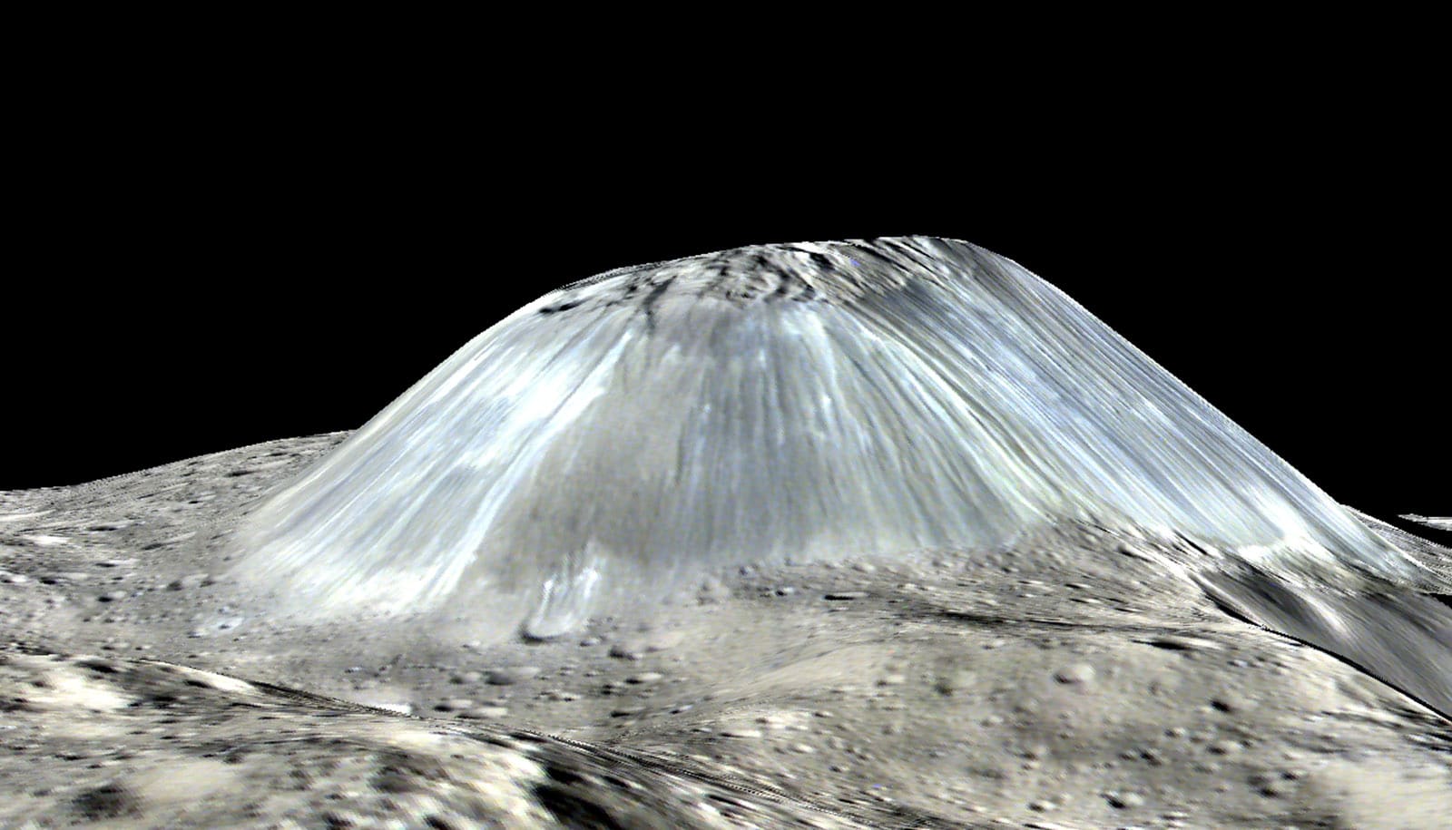 The only ice volcano on Ceres might vanish - Futurity