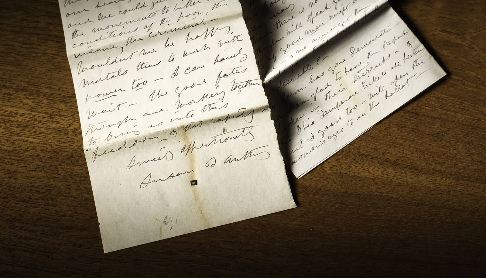 Lost letters from Susan B Anthony found in old barn - Futurity