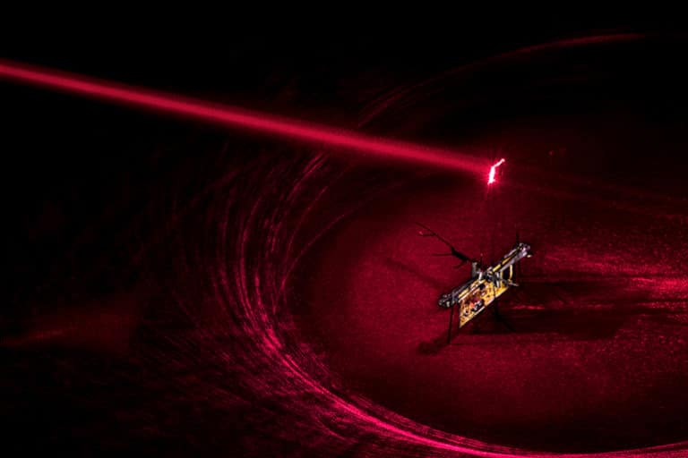 Tiny robotic fly gets power from laser beam - Futurity