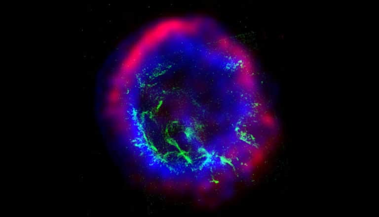 Scientists take temp of atoms in supernova shock wave | WordDisk