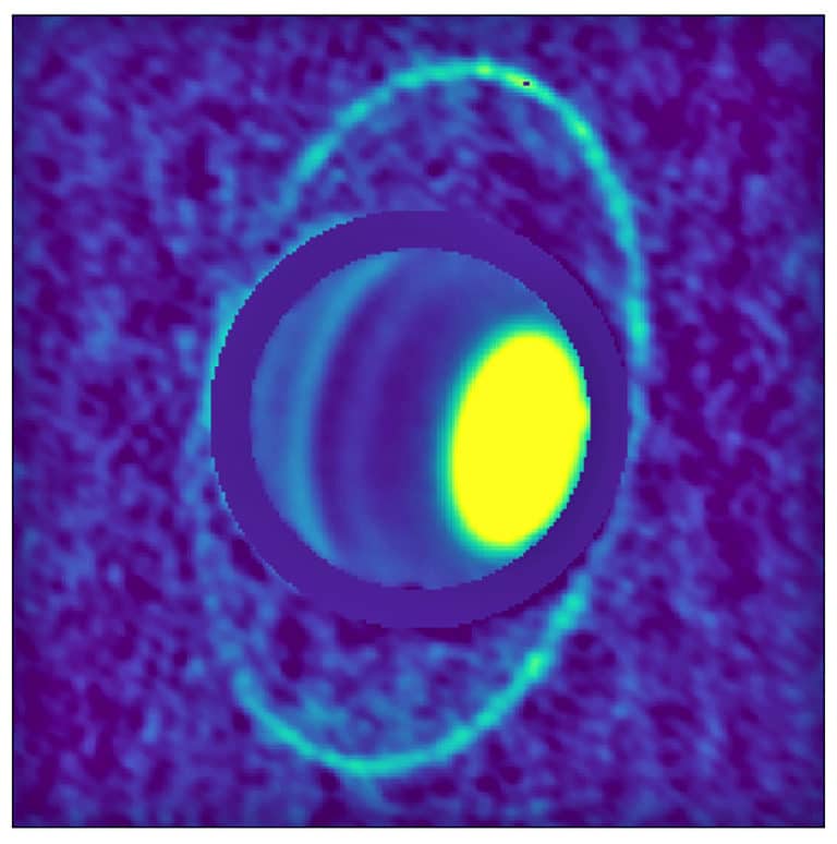 Uranus Pics Show Off The Planets Mostly Invisible Rings Futurity