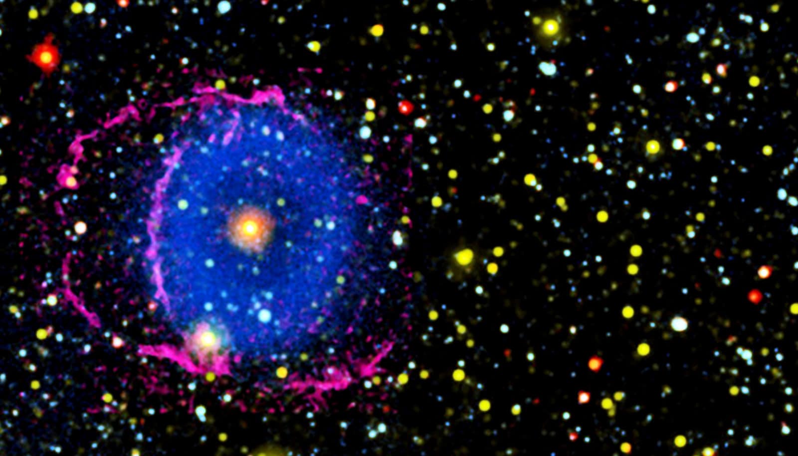 Star merger is likely behind mysterious 'Blue Ring Nebula' - Futurity